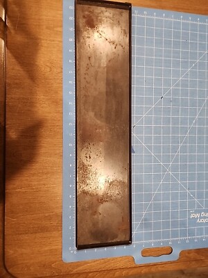 Vintage LETTERPRESS PRINTING GALLEY / TRAY Metal Steel ~ 24" x 5 1/2 ...