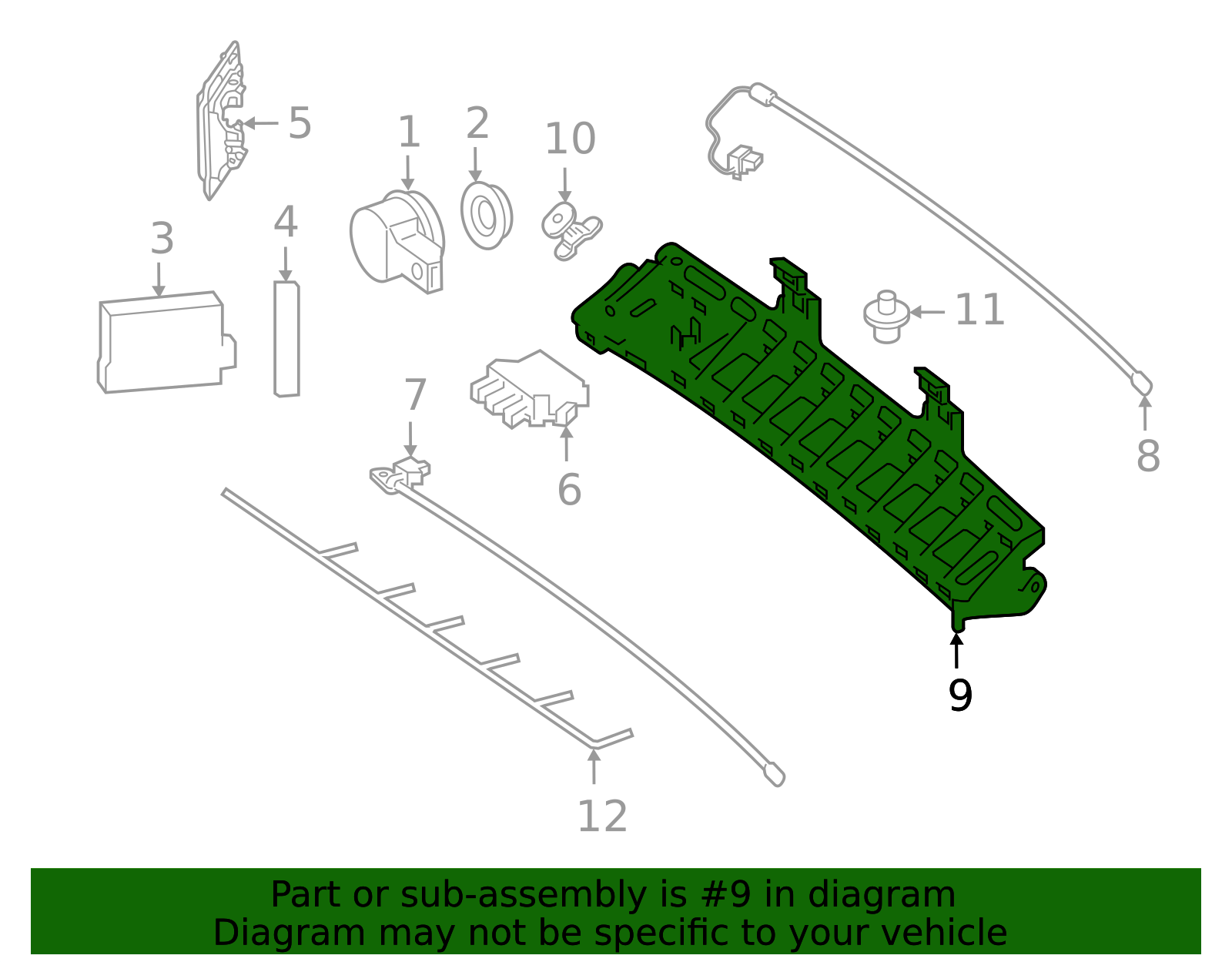 Genuine Mercedes-Benz Sensor Bracket 2138854301 OEM for sale online | eBay