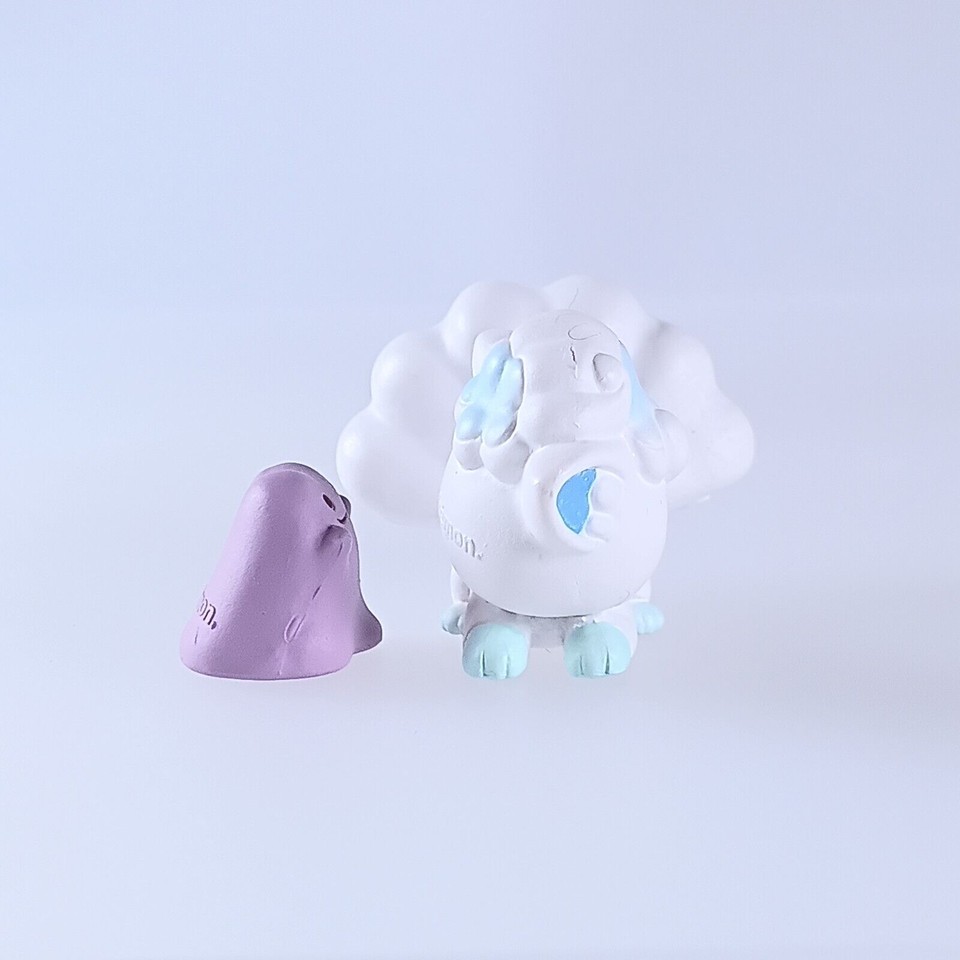Alolan Vulpix Ditto Transform Pokemon Gacha Minifigur Japanisch Japan F ...