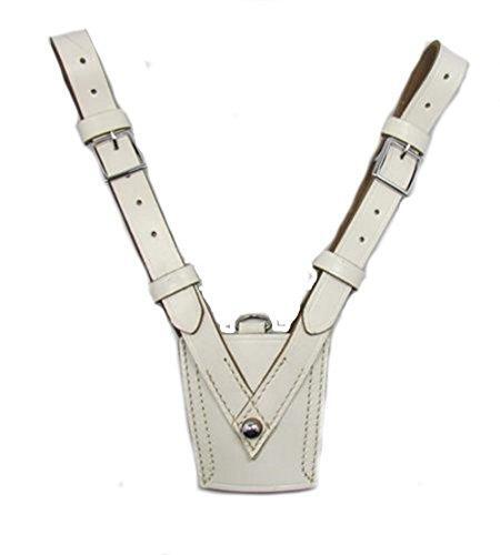 White Sam Browne Sam Brown Sword Frog Chrome Fitting R375 | eBay