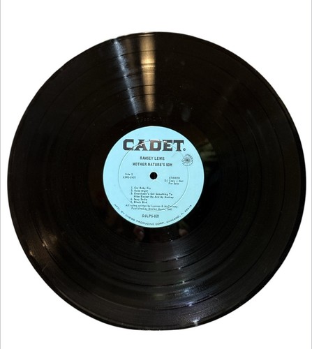 SIGNED Ramsey Lewis Mother Nature's Son Vinyl LP US 1969 Cadet LPS-821 ...