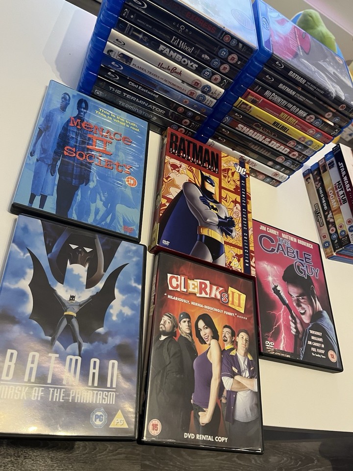Blu-ray DVD Movie Collection 34 Titles Various Genres Job Lot Bundle ...