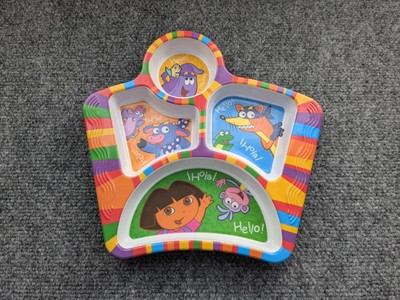 Dora the Explorer Divided Child's Melamine Plates 2001 | eBay