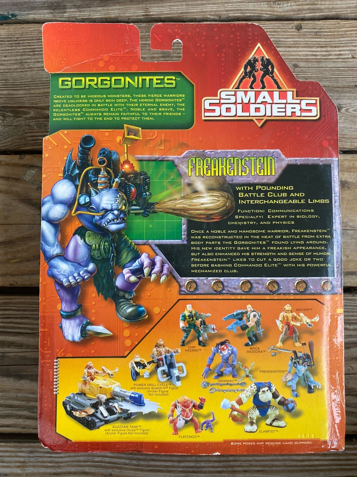 Small Soldiers Action Figures Freakenstein Gorgonite 1998 Kenner VTG | eBay