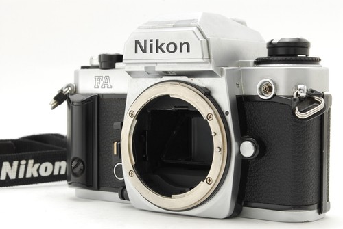 [N MINT w/Strap] Nikon FA Body Silver 35mm SLR Film Camera MF-16 Data ...