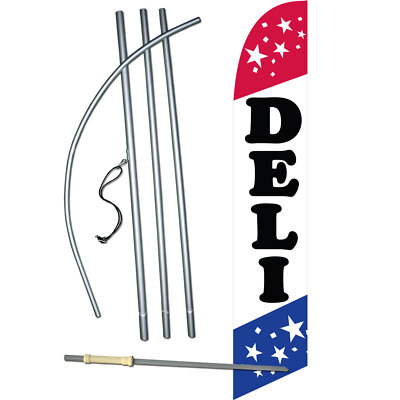Deli Complete Swooper Flag Bundle | eBay