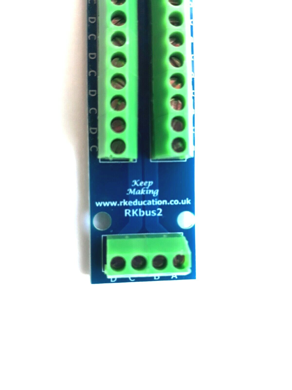 RKbus1, 2, 3 & 4 Bus Wiring Module for Model Railway-Ideal for Lighting ...