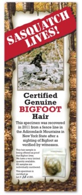 BIGFOOT HAIR SAMPLE - Boy Child Son Kids Father Dad Grandpa BIRTHDAY ...