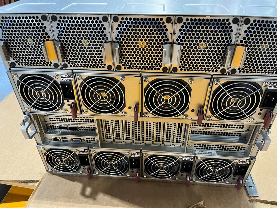 Supermicro Exxact HGX H100 AI Deep Learning Server 8x Tesla H100 SXM5 ...