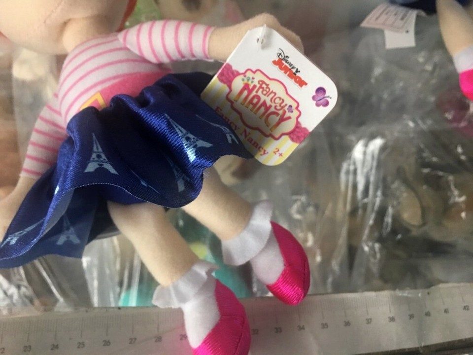 Disney Junior's Fancy Nancy Plush Dolls Paris Nancy Frenchy dog 2pcs | eBay