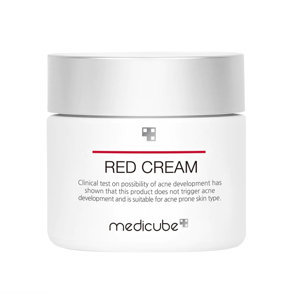 MEDICUBE Red Cream 100ml Large Size / Red Line, for Acne-prone Skin ...