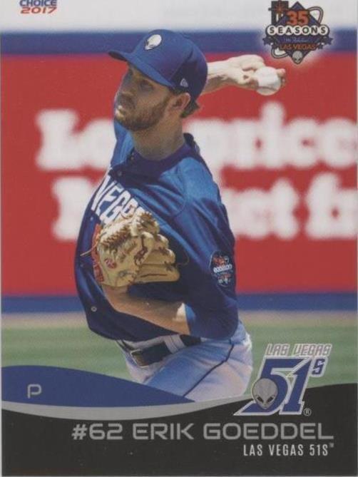 2017 Choice Las Vegas 51s - Erik Goeddel #11 for sale online | eBay