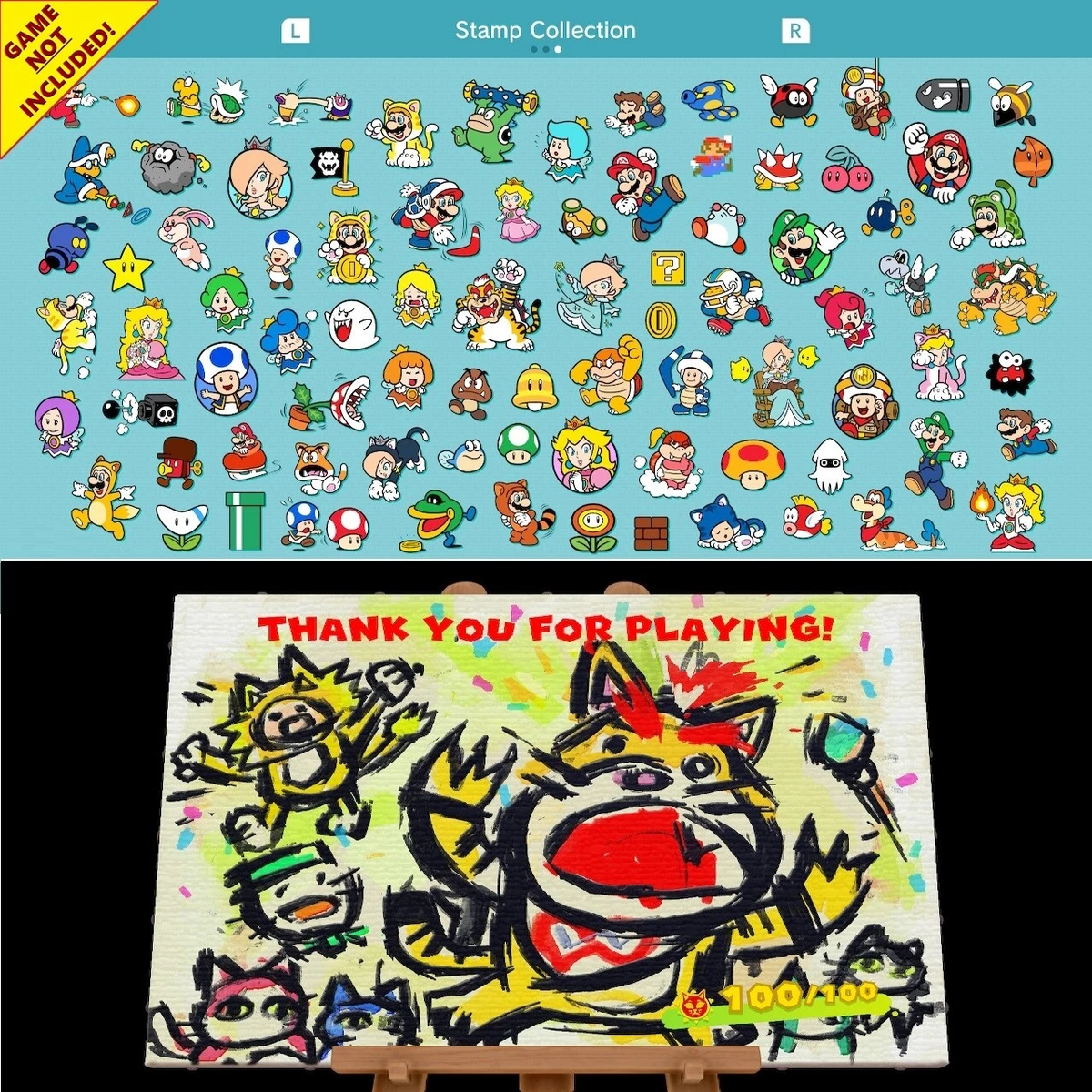 Super Mario 3d World Stamps