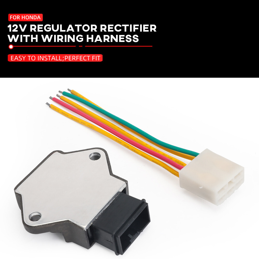 12V 5 Pin Regulator Rectifier With Wiring Harness For HONDA CBR600F F2 ...