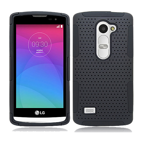 For LG Leon C40 H332 Power L22C Risio Tribute 2 LS665 Hybrid Mesh Case ...