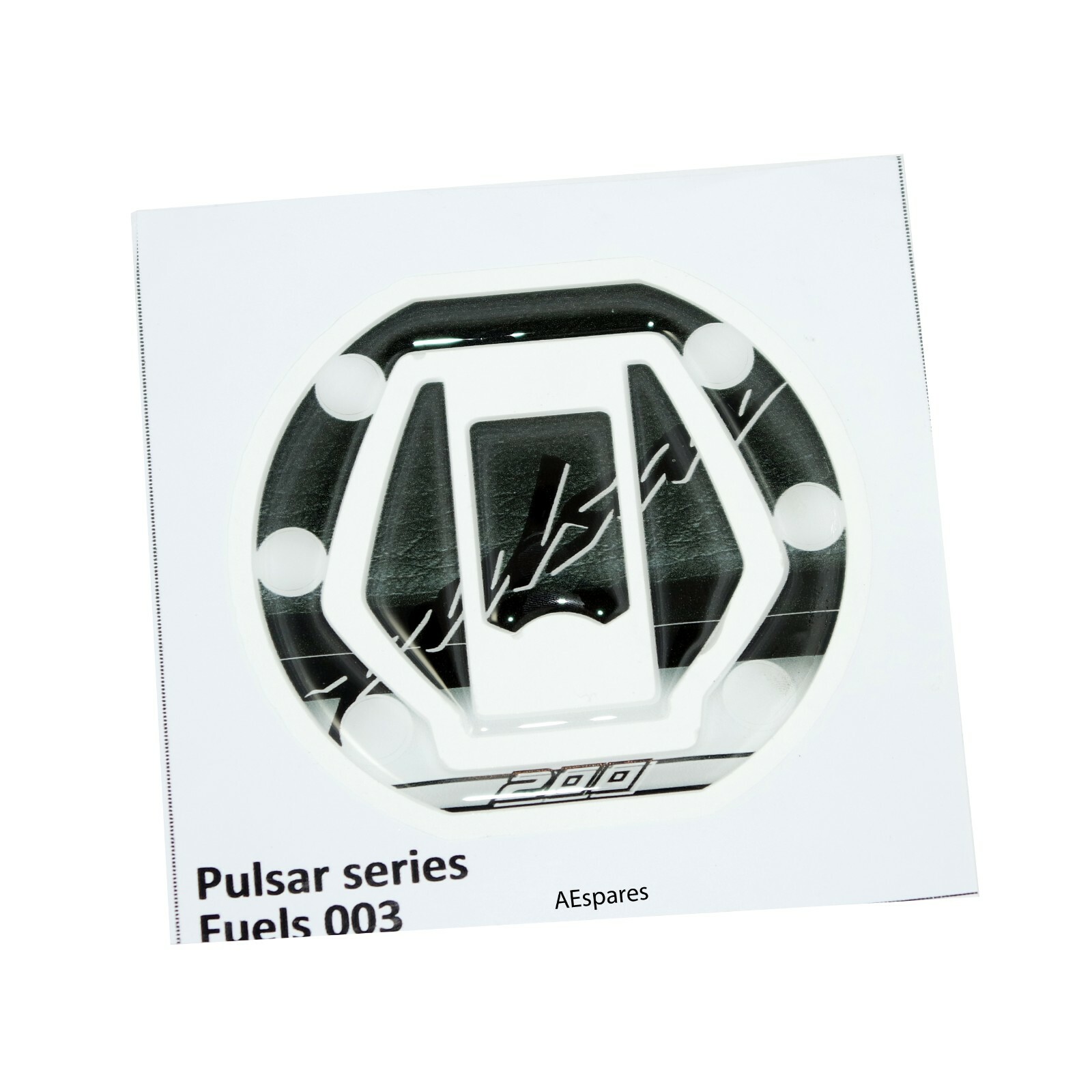 Customize Vinyl Petrol Fuel Cap Sticker Emblem Decal For Bajaj Pulsar ...