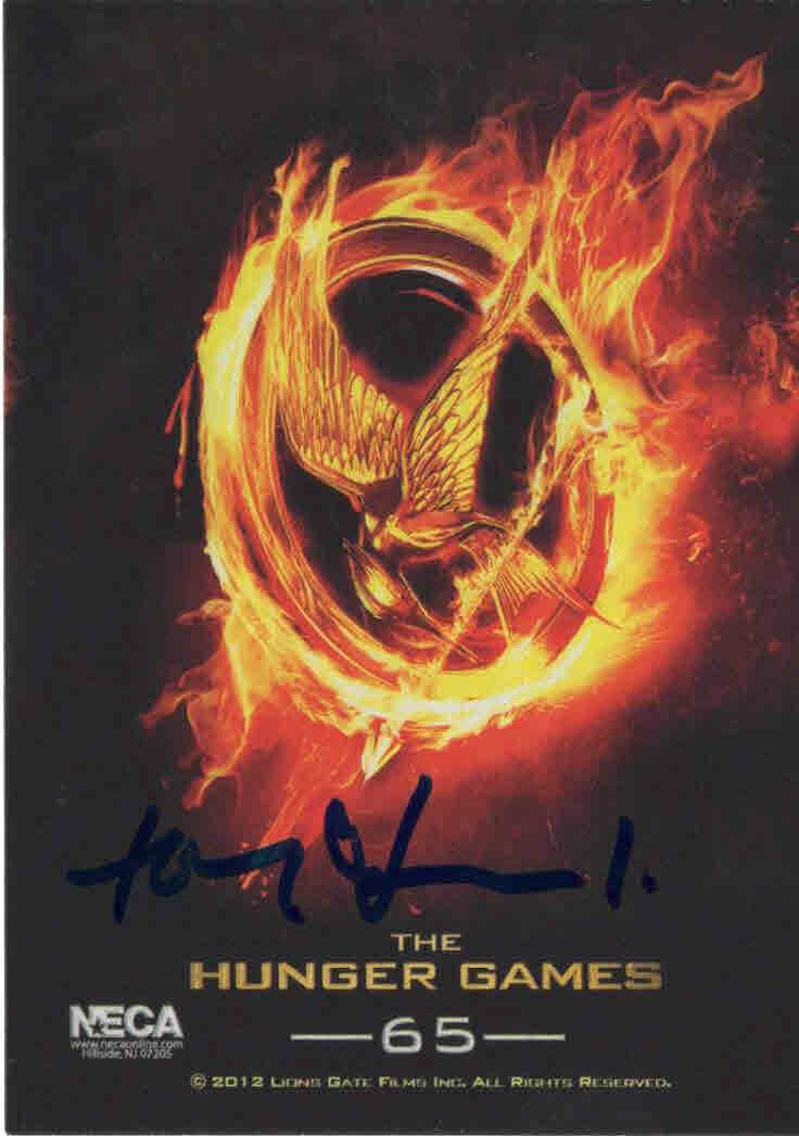 TOBY JONES - Claudius Templesmith - Hunger Games - Autograph Trading ...