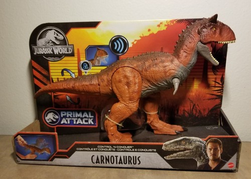 Jurassic Word Carnotaurus Primal Attack Figure 2019. New In Box | eBay