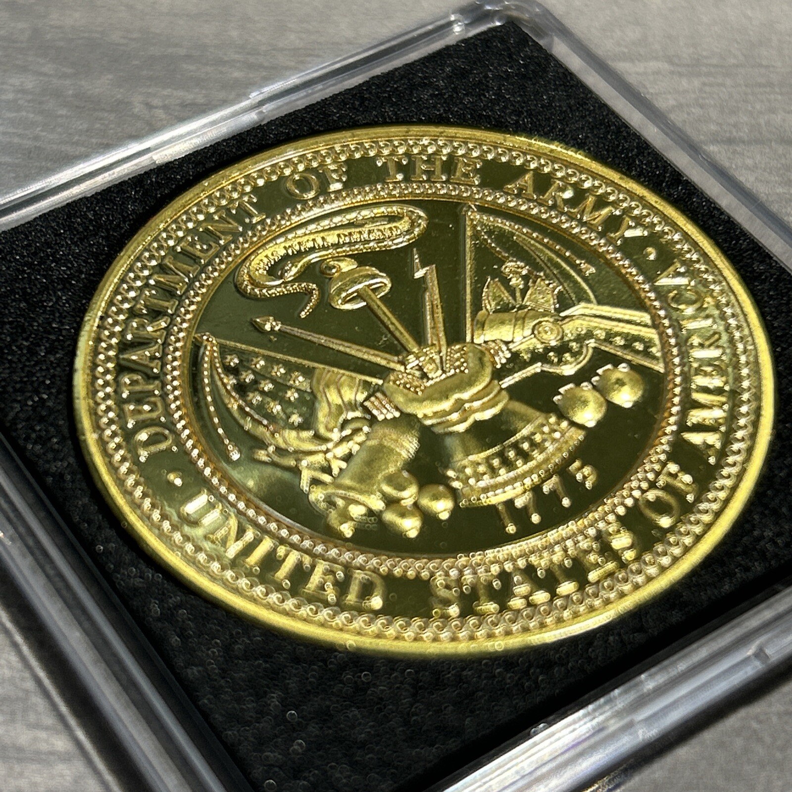 UNITED STATES ARMY 75TH Ranger Regiment Special Ops Challenge Coin WITH ...