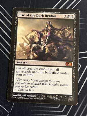 1x Rise of the Dark Realms (111) Core Set 2014 MP MTG Magic the ...