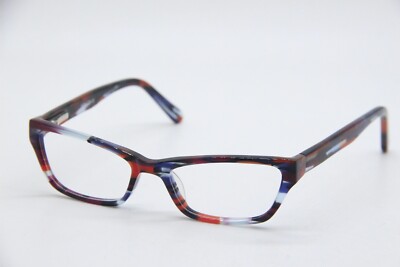 NEW MENIZZI MA 3013 COL. 02 BLUE RED AUTHENTIC EYEGLASSES 47-16 | eBay