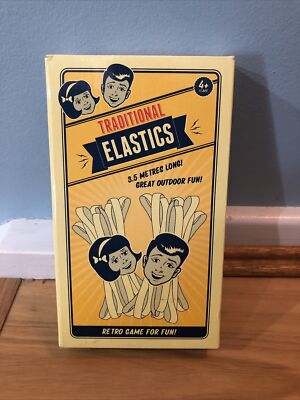 Traditional ELASTICS- Retro Game for Fun (3.5 Metres Long) | eBay Australia