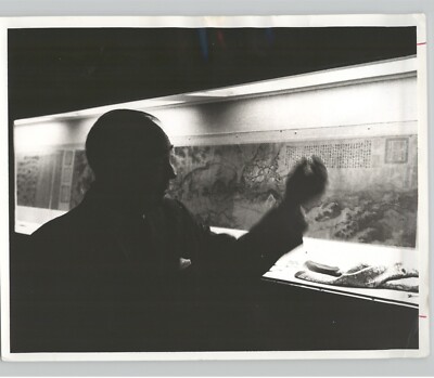 ARTISTIC Portrait PHILIP ADAMS Arts Tour VINTAGE Rare 1971 Press Photo ...