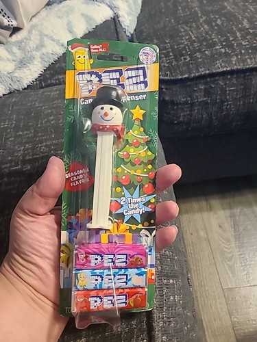 PEZ Snowman Dispenser w/6 refills NEW Christmas Pack | eBay