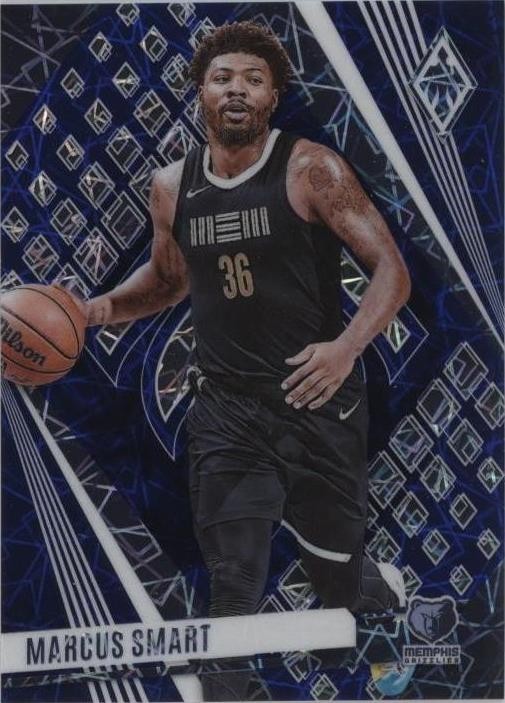 2023-24 Panini Phoenix - Marcus Smart #9 Blue Lazer Phoenix /275 for ...