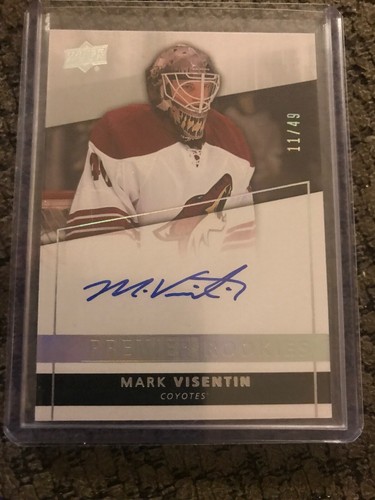 14/15 Upper Deck Premier Silver Spectrum Rookies Auto /49 #72 Mark ...