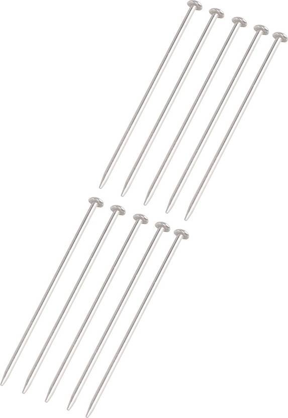 1400 Pcs of Steel Sewing Paper Pin Craft Pins Needle Point Flat Rounded ...