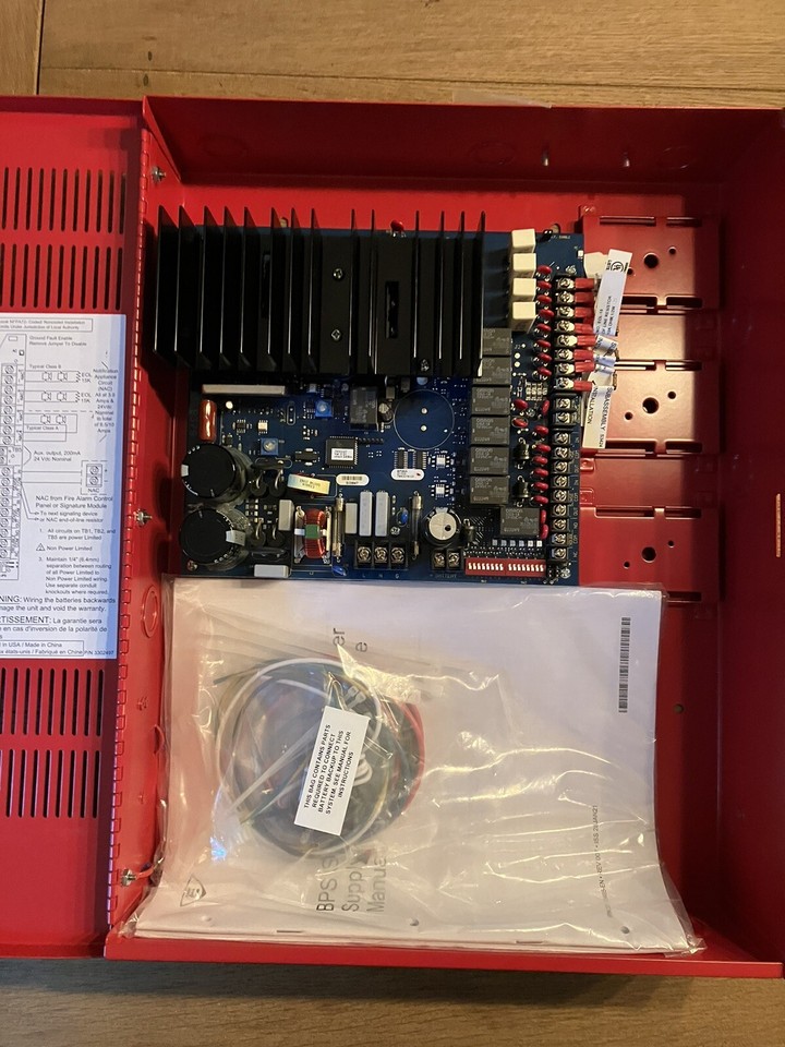 EST Edwards BPS10A Fire Alarm Power Supply | eBay
