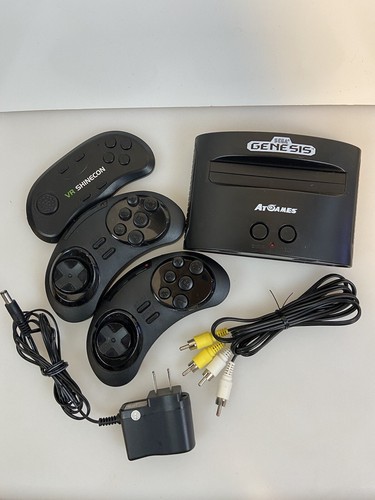 Sega Genesis Classic Mini Game Console by AtGames w/ 2 Controllers and ...