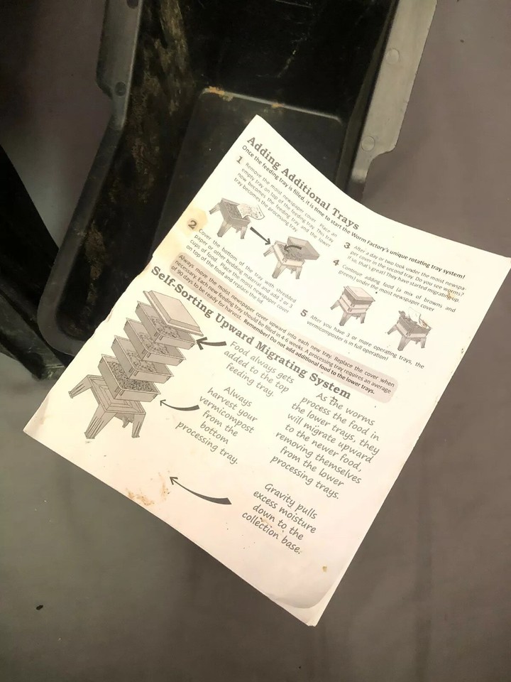 Worm Factory 360 Upward Migration 5 Stacking Tray Composting Bin Kit ...