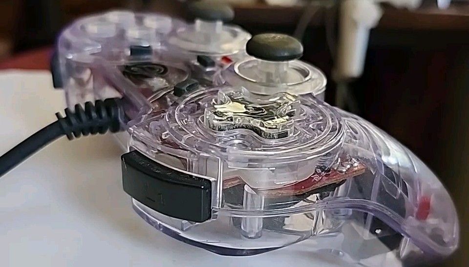 Pelican Afterglow Clear Lighted Wired Controller PS2 PL-659 | eBay