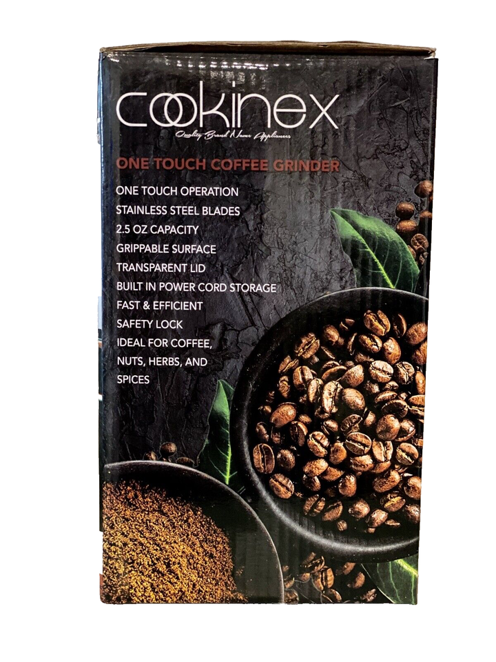 Cookinex Coffee Crusher Blender Seed Spice Coffee Grinder Electric Bean ...