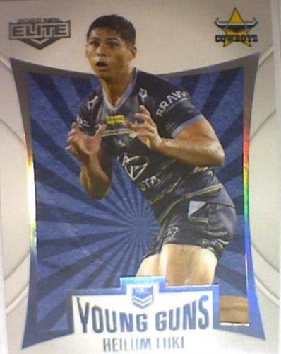 Young Guns White - YG17 - Heilum Luki - Cowboys - 2022 Elite NRL | eBay ...