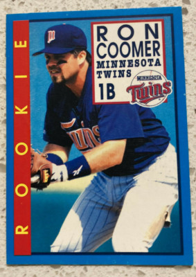 1997 Panini Venezuelan Sticker Ron Coomer Minnesota Twins | eBay