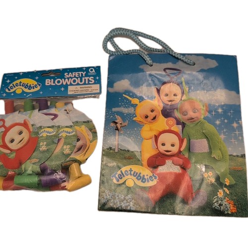 Vintage 1998 Teletubbies New Safety Blowout Party Favor And Gift Bag | eBay