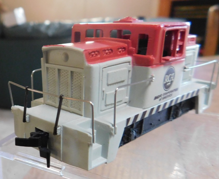 Rare Tyco Mantua HO Scale RCA Industrial Switcher Powered Locomotive ...