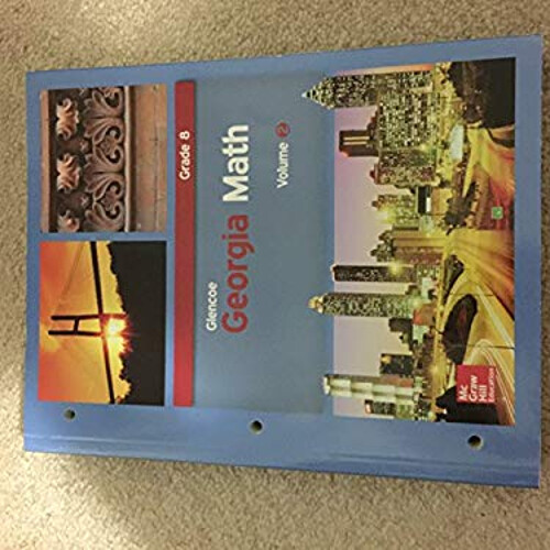 Glencoe Georgia Math Volume 2 Grade 8 Glencoe McGraw Hill 9780076654888 ...