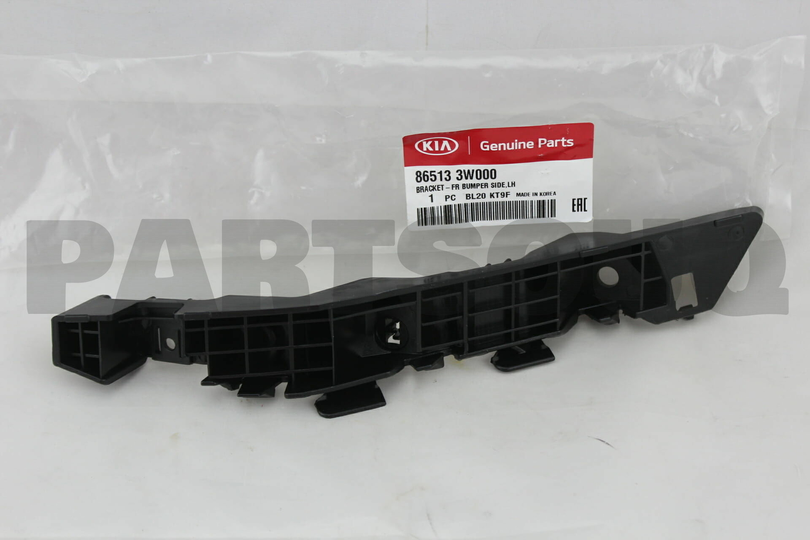 865133W000 Genuine Hyundai / KIA BRKT-FR BUMPER SI LH | eBay