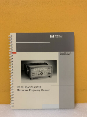 Manuals & Books - Microwave Frequency Counter