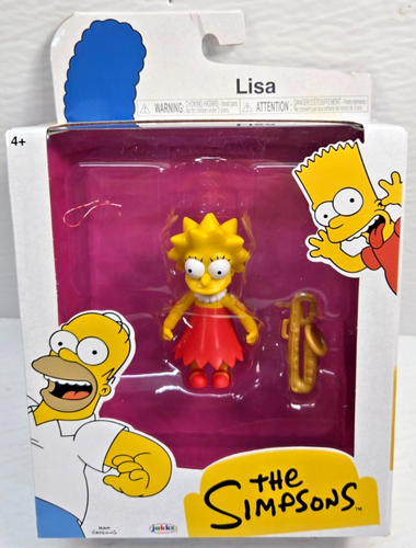 The Simpsons Lisa with Saxophone Wave 2 5" Jakks Pacific Action Figure ...