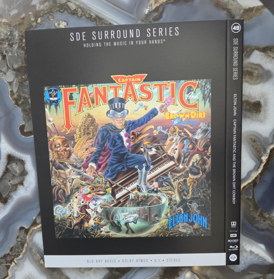 NEW Elton John Captain Fantastic & the Brown Dirt Cowboy Bluray Atmos ...