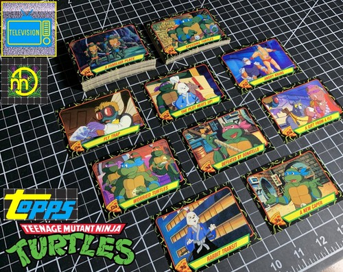 1989 Topps Teenage Mutant Ninja Turtles Series 2 Card Lot - 60+ ALL WAX ...