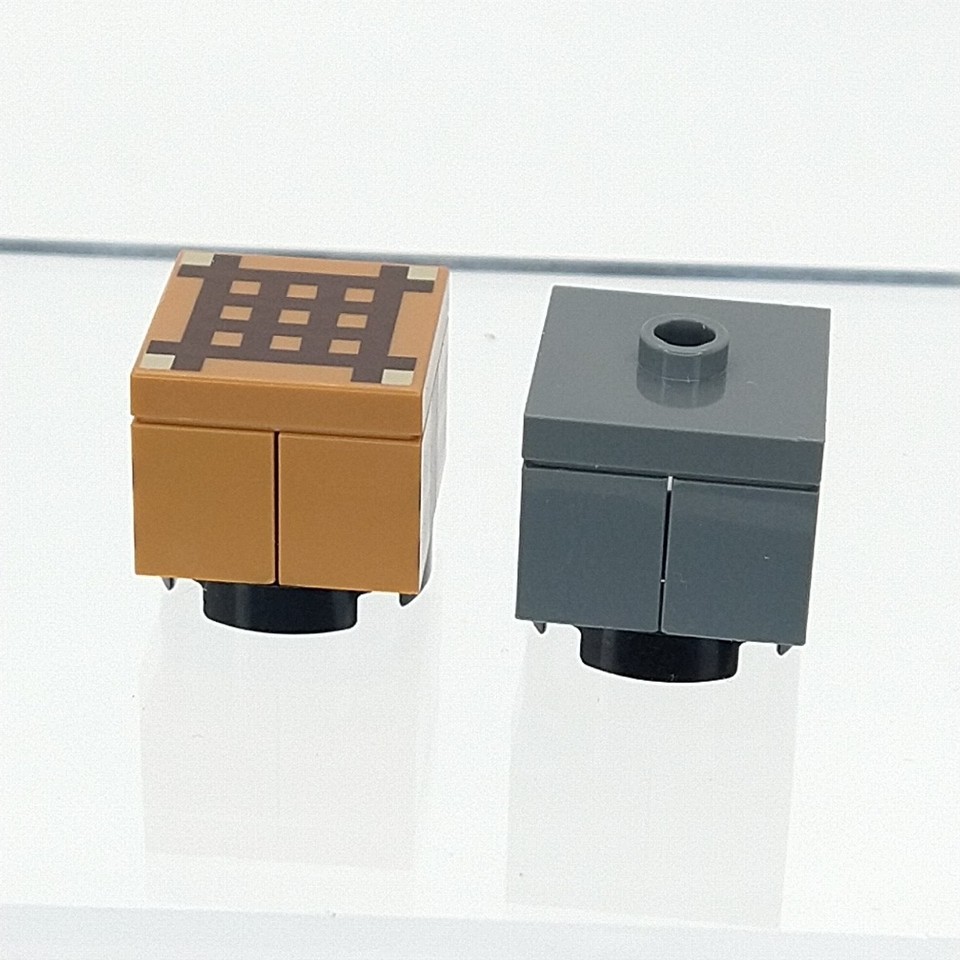 LEGO Minecraft Furnace and Crafting Table | eBay