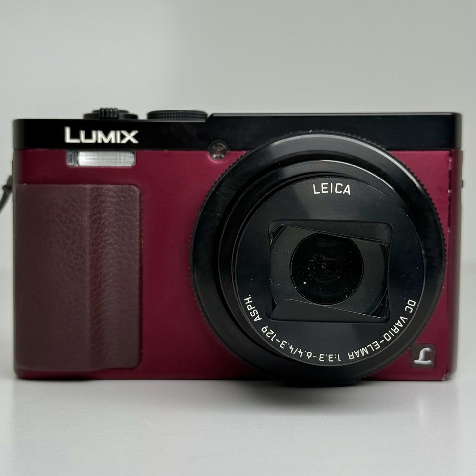 Panasonic Lumix DMC-TZ70 Red Maroon Compact Digital Camera TESTED ...