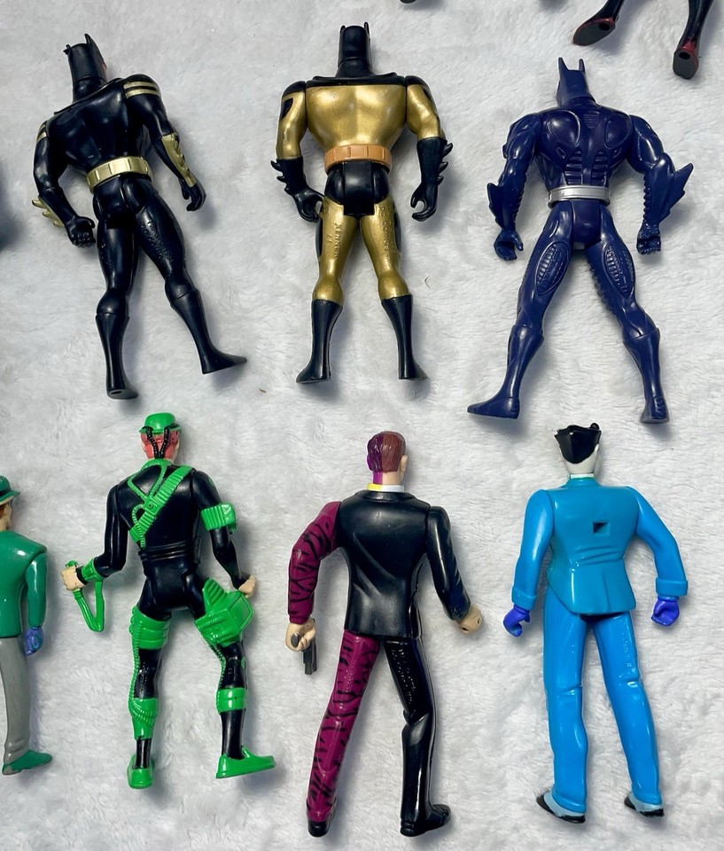 Kenner Batman Action Figure Lot and Carrying Case Vintage 1990's | eBay