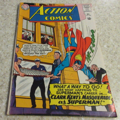 Action Comics 331, (FN 6.0) 1965 Clark's Masquerade as Superman 50% Off ...